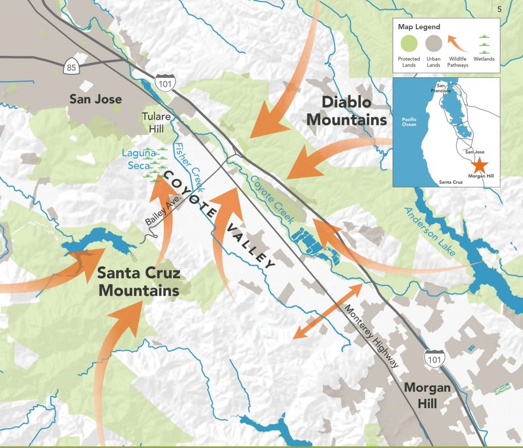 Map - Protect Coyote Valley